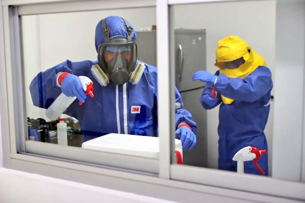 Galapagos Biosecurity Lab Tests for COVID-19 – WildAid Marine